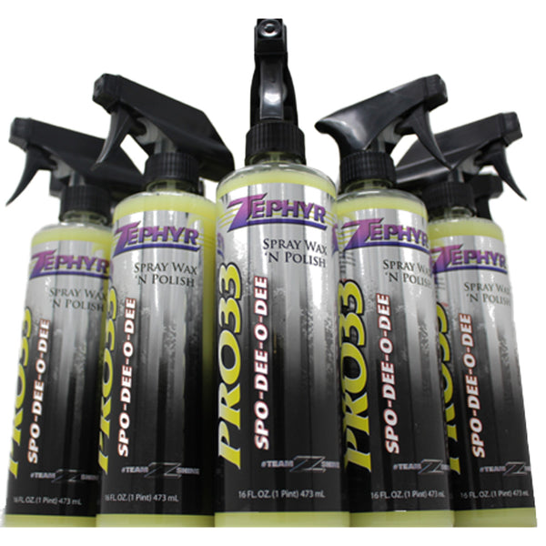 Pro 33 SPO-DEE-O-DEE Spray Wax 'n Polish - Zephyr Polishes